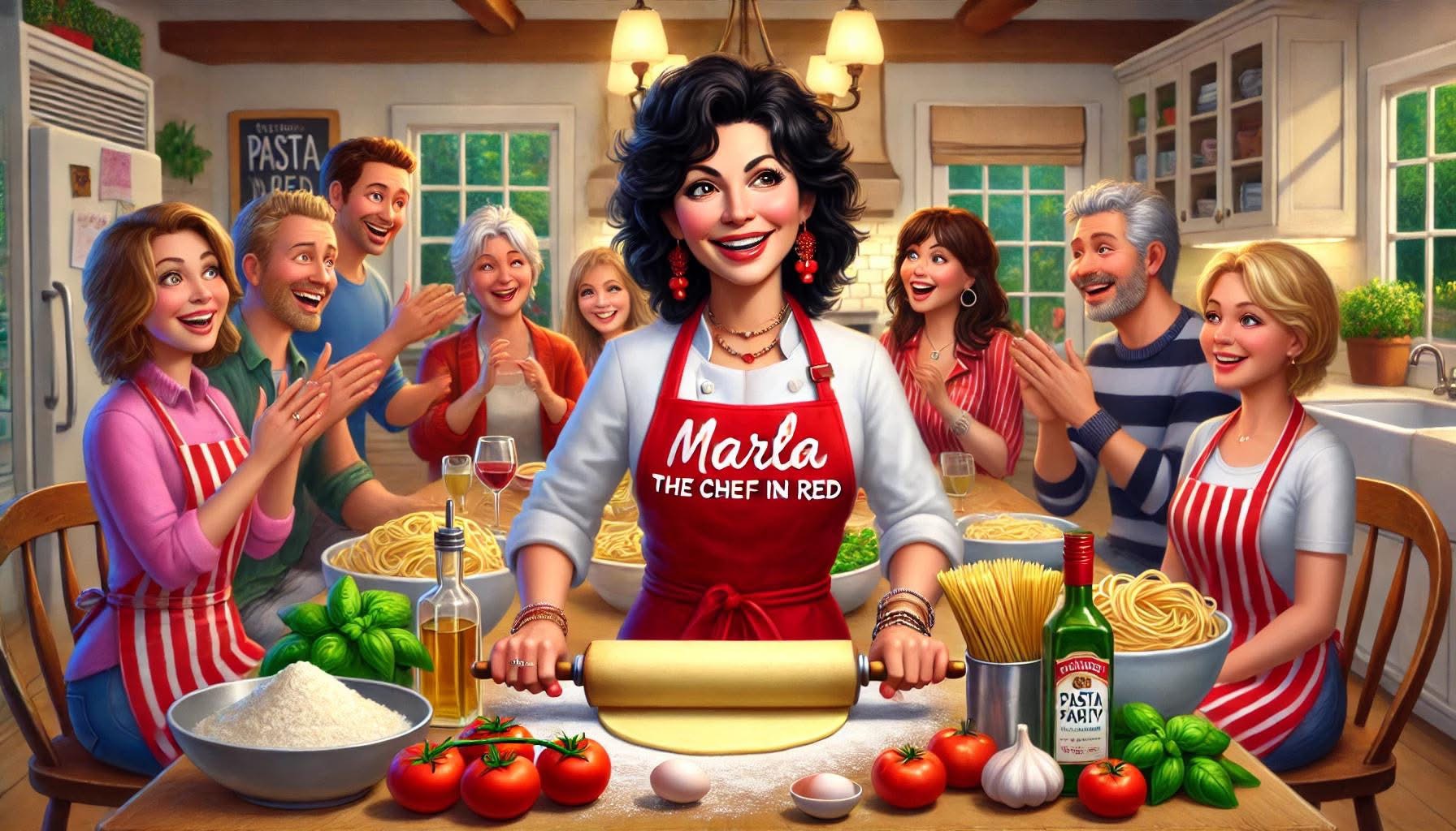 Marla the Chef in Red | Cooking Classes & Culinary Travel